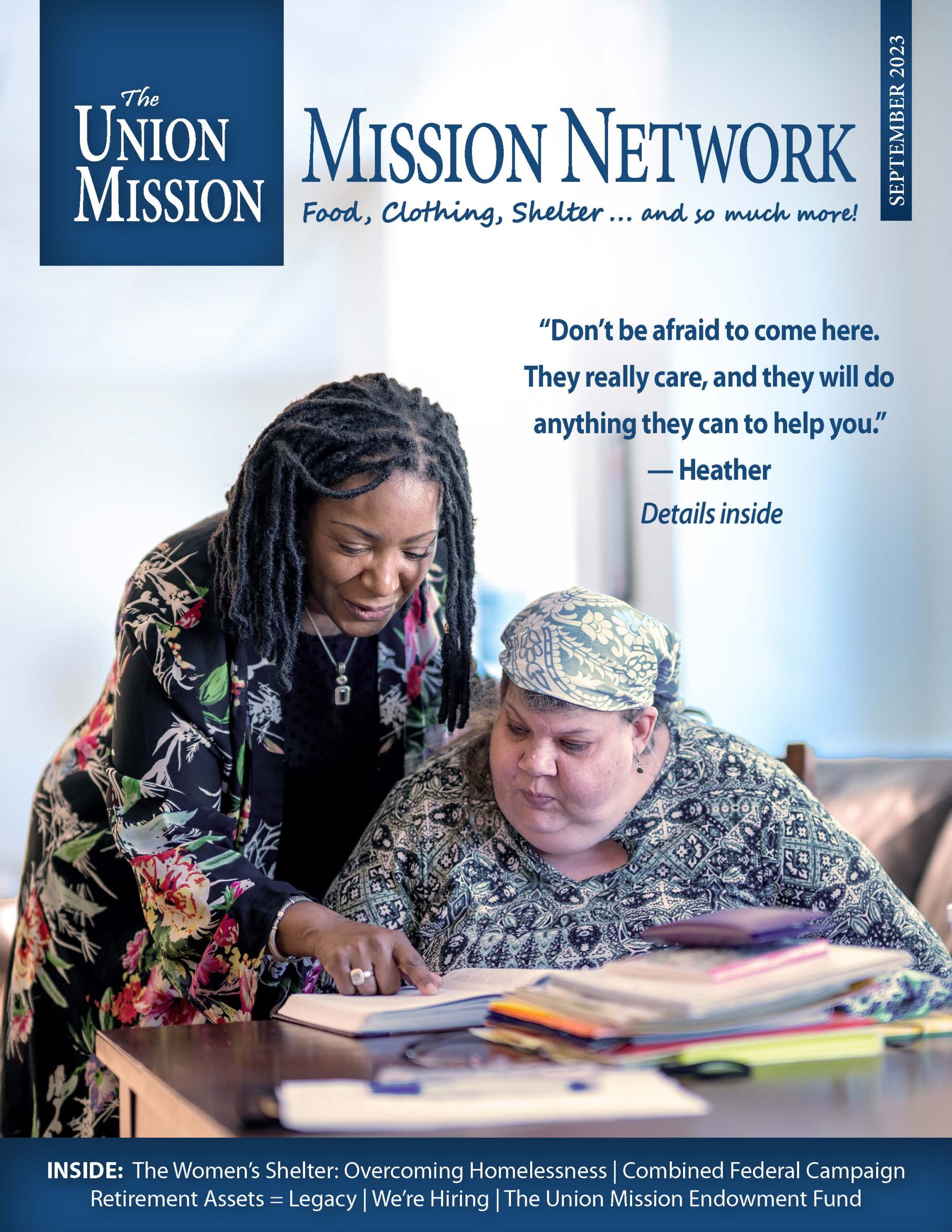 Newsletters – Union Mission Ministries